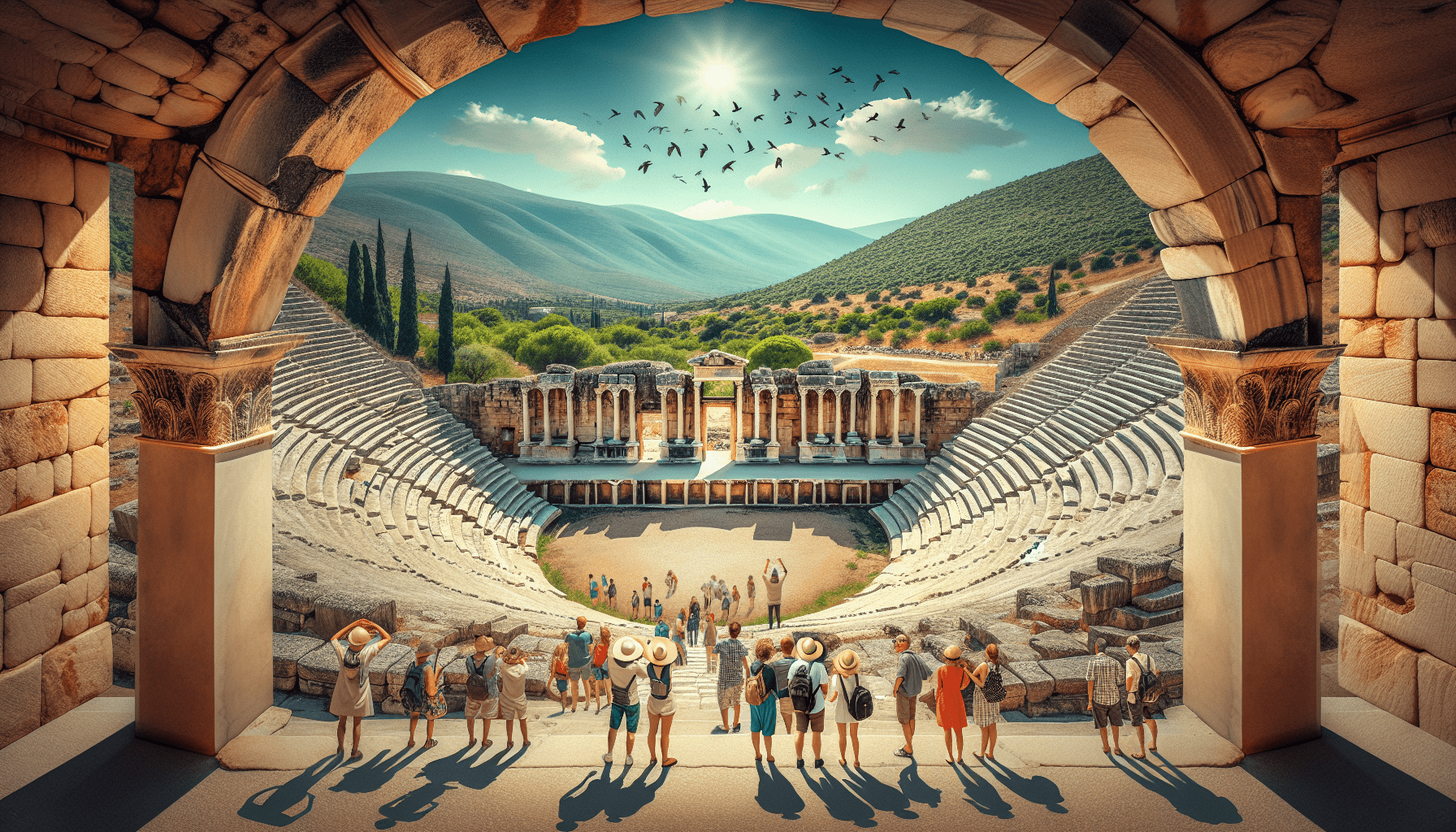 Antikes Theater von Dodona Griechenland-Blog